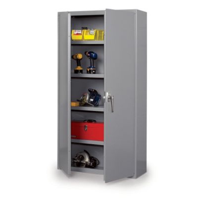 Relius Solutions All-welded Security Cabinet – 48x24x78″ – Gray | Abaxo