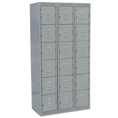6-Tier Assembled Locker – 12X18x12″ Opening – 3 Lo | Best Supplies Reviews