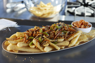 Japchae fries with kimchi | Lamb Weston®