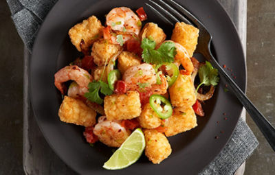 Machaca de papa y camarones | Lamb Weston®