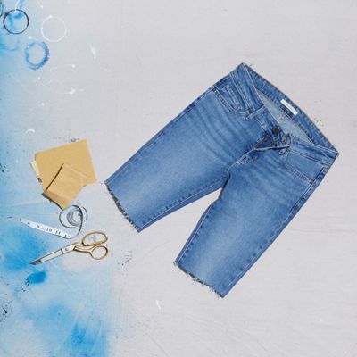 DIY Shorts - Make Perfect Cut Off Jean Shorts | Off The Cuff