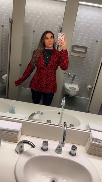 Penny Velvet Blazer | Nuuly