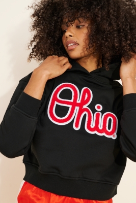 Ohio State Buckeyes Chenille Logo Hoodie | Nuuly