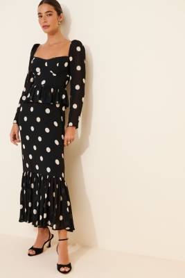Zandra Polka Dot Dress | Nuuly