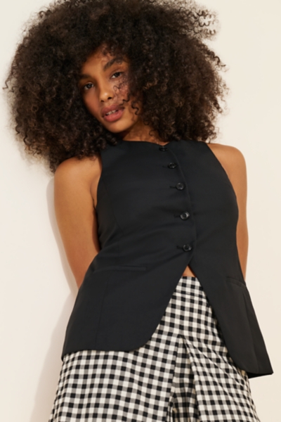 Anna Wool Blend Vest | Nuuly