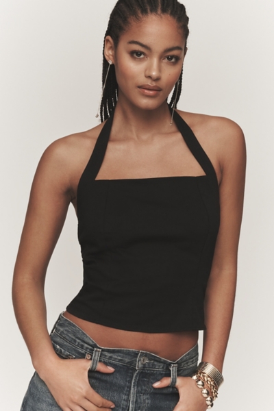 Structured Halter Top | Nuuly