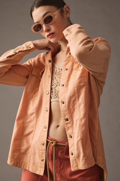 Utility Snap Front Shirt Jacket | Nuuly