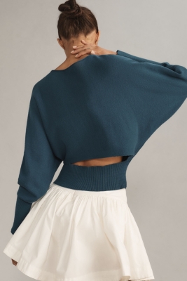 Cut out sweater store