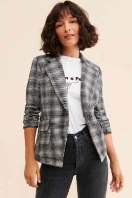 Collegiate Knit Blazer | Nuuly