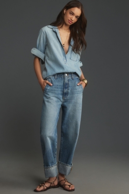 The Lonnie Cuffed Crop Jeans | Nuuly