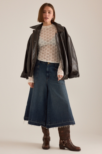 Reworked Ultra Crop Jeans | Nuuly