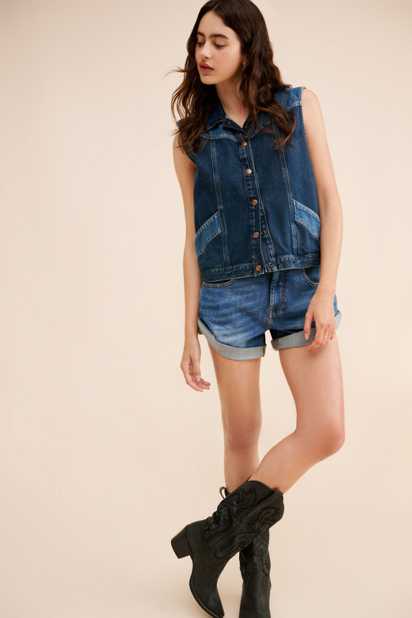 Rolled Denim Shorts | Nuuly Rolled Denim Shorts | Nuuly