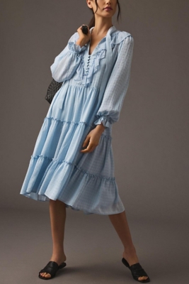 Tiered Ruffled Dress | Nuuly