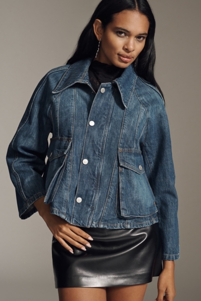 Denim Swing Jacket | Nuuly