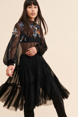 Sheer Delight Sequin Maxi Top | Nuuly