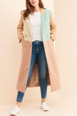 Colorblock Coat | Nuuly