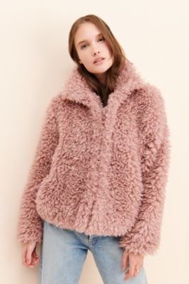 Fuzzy Teddy Jacket | Nuuly Rent