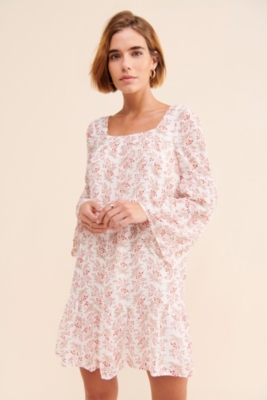 Quinn Bell Sleeve Mini Dress | Nuuly