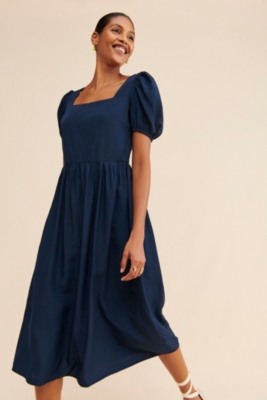 Square Neck Midi Dress | Nuuly