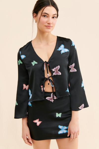 Michelle Butterfly Mini Skirt | Nuuly