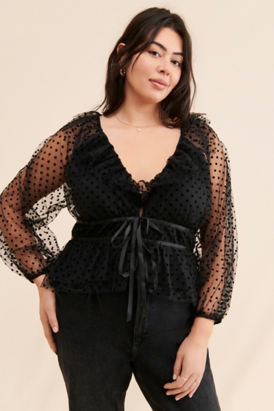 Chantria Polka Dot Top | Nuuly