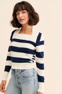 Monica Striped Sweater | Nuuly