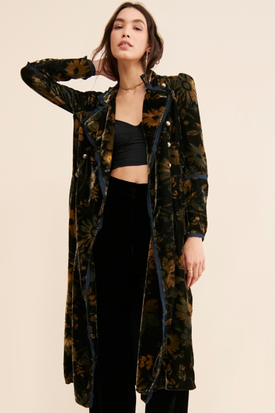 Hazel Velvet Duster | Nuuly