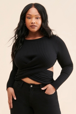 Frederick Cross-Front Sweater | Nuuly