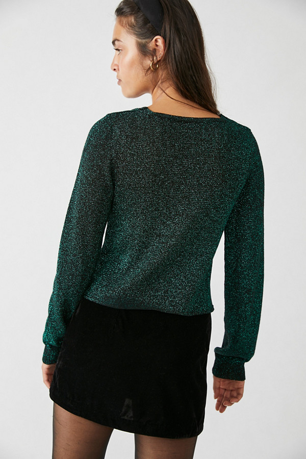 Emmaline Metallic Cardigan | Nuuly Emmaline Metallic Cardigan | Nuuly