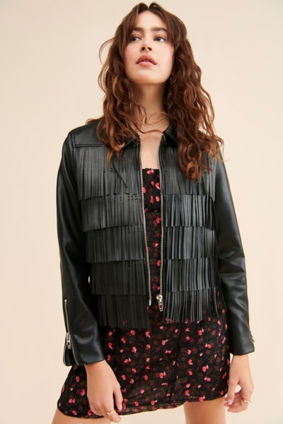 Thrills And Frills Fringe Jacket | Nuuly