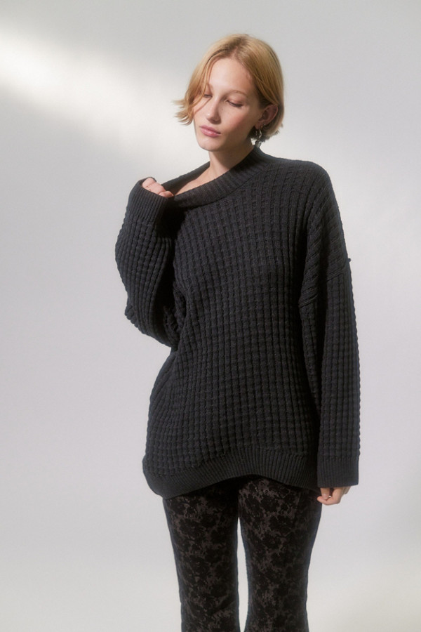 Max Waffle Knit Sweater | Nuuly Max Waffle Knit Sweater | Nuuly