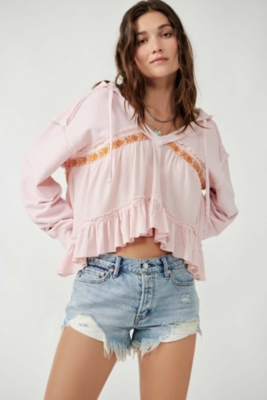 Harry Ruffled Sweatshirt | Nuuly