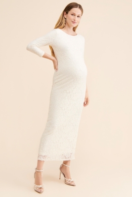 Maternity Lace Dress | Nuuly