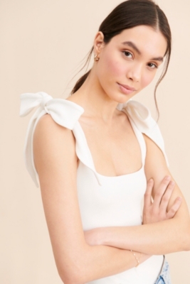 Gidget Tie Strap Bodysuit | Nuuly