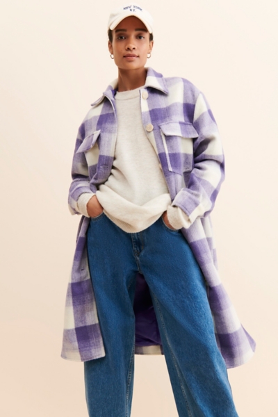 Graham Plaid Shirt Jacket | Nuuly