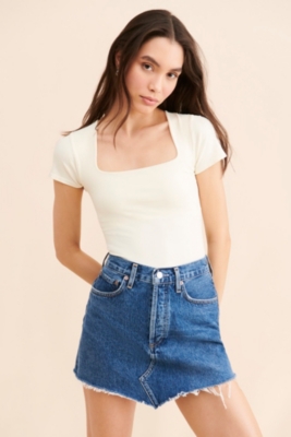 Parker Angled Hem Skirt | Nuuly