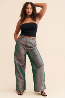 Wheton Metallic Pants | Nuuly