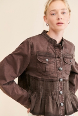 Cassidy Pleated Jacket | Nuuly