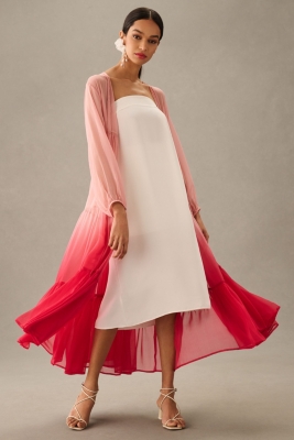 Tiered Sheer Ombre Duster | Nuuly