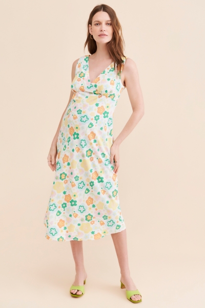 Maternity 90's Midi Dress | Nuuly