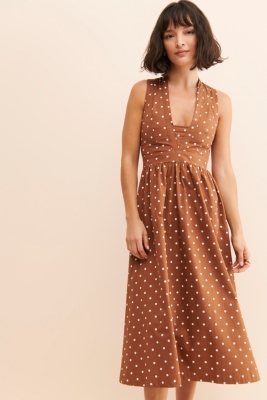 Cynthia Polka Dot Dress Nuuly