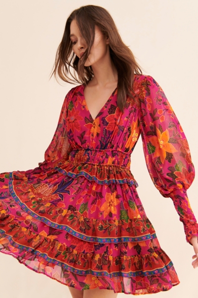 Tropical Tapestry Dress | Nuuly