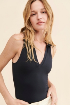 Venus Collared Bodysuit | Nuuly