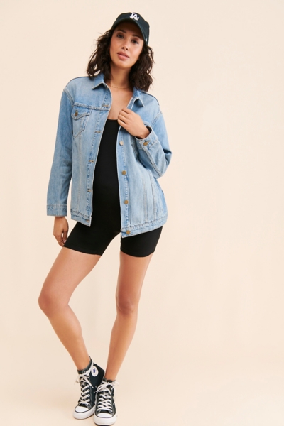 Maternity Jean Jacket | Nuuly