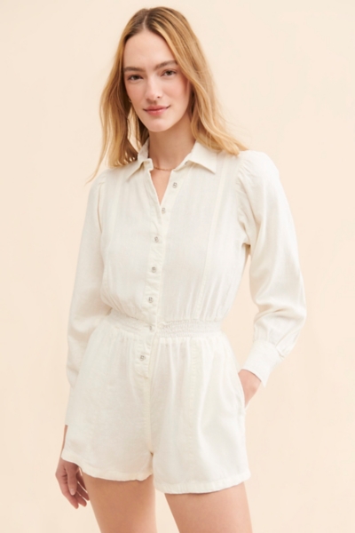 Button-Up Romper | Nuuly