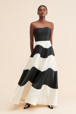 Strapless Colorblock Maxi Dress | Nuuly