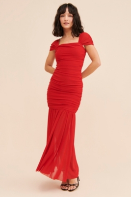 Capra Mesh Maxi Dress | Nuuly