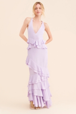 Femme Ruffle Maxi Dress | Nuuly