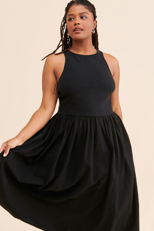 Knit Twofer Midi Dress | Nuuly Knit Twofer Midi Dress | Nuuly