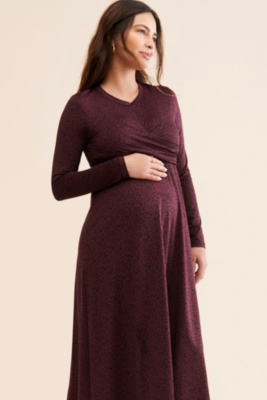 Maternity Jude Cross Front Nursing Dress | Nuuly
